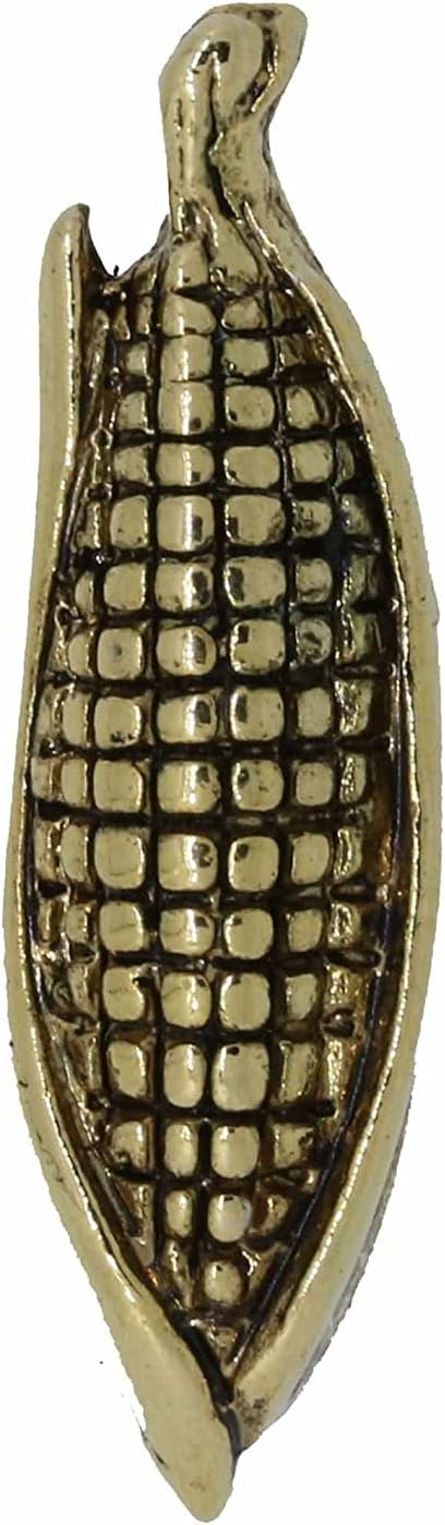 Amazon.com: Jim Clift Design Corn Gold Lapel Pin - 1 Count : Clothing ...