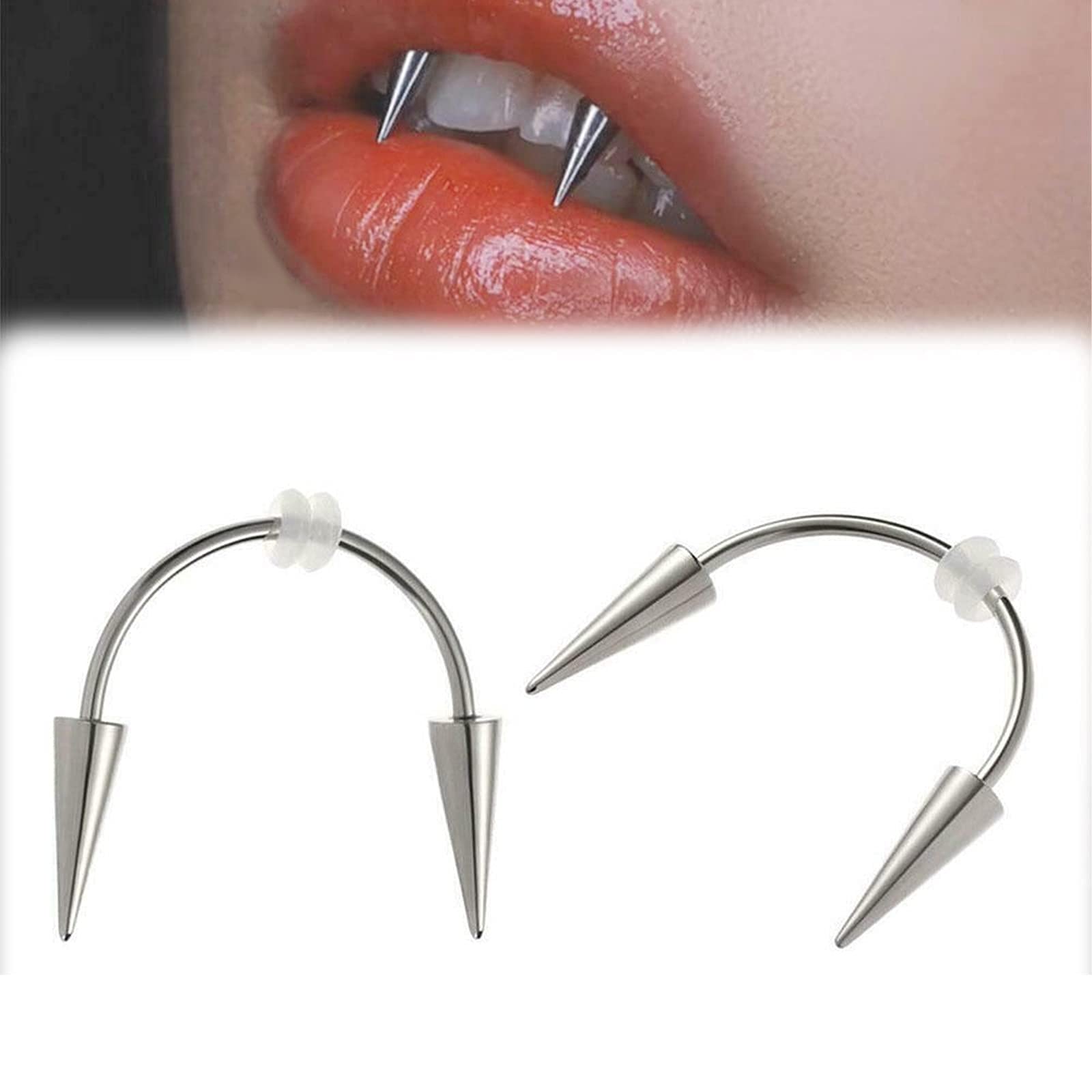 Vampire Smiley Piercing