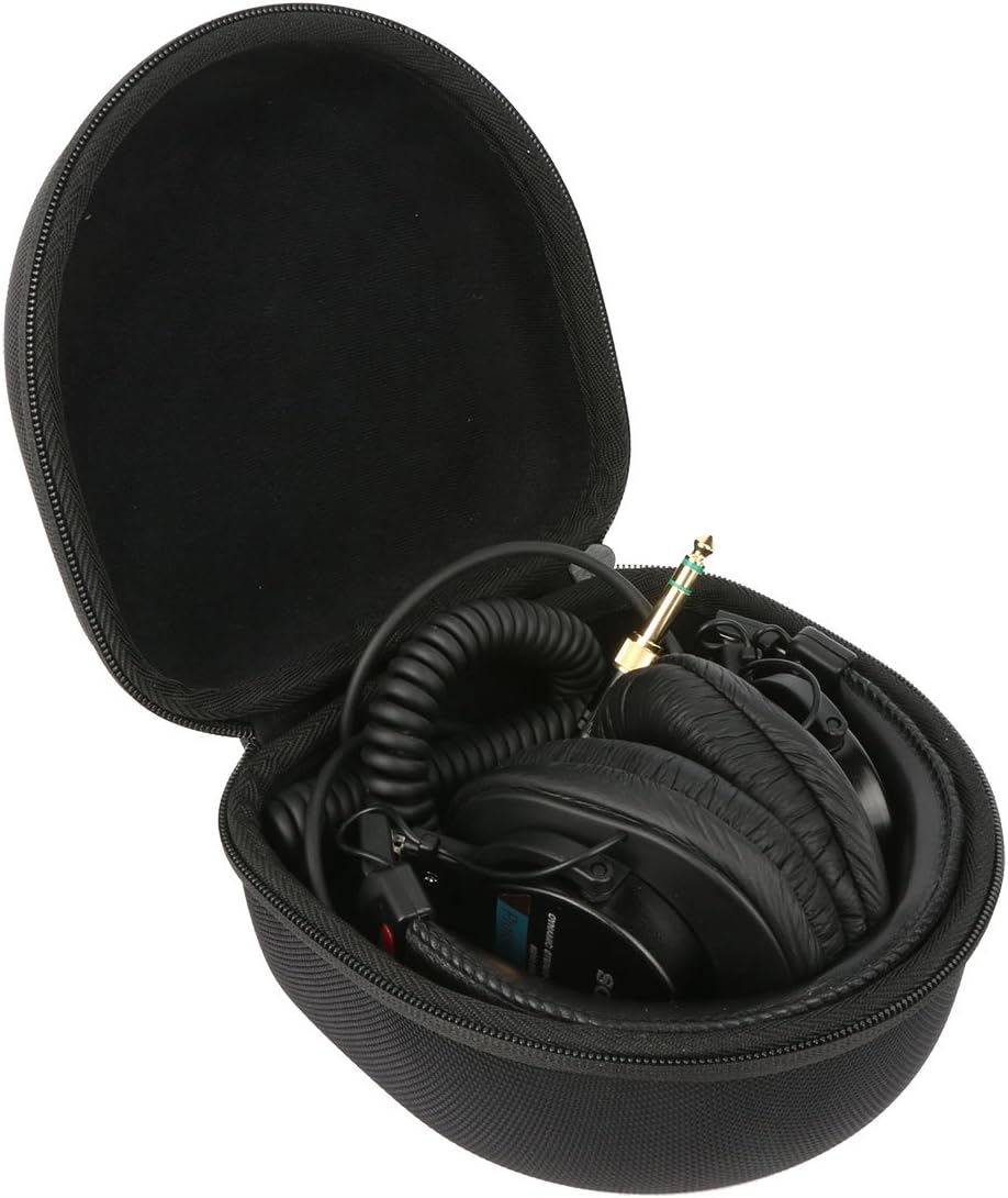 Khanka Hard Case Bag For Sony MDR-7506/1 /Mdr-V6/ MDR-V55 Professional ...