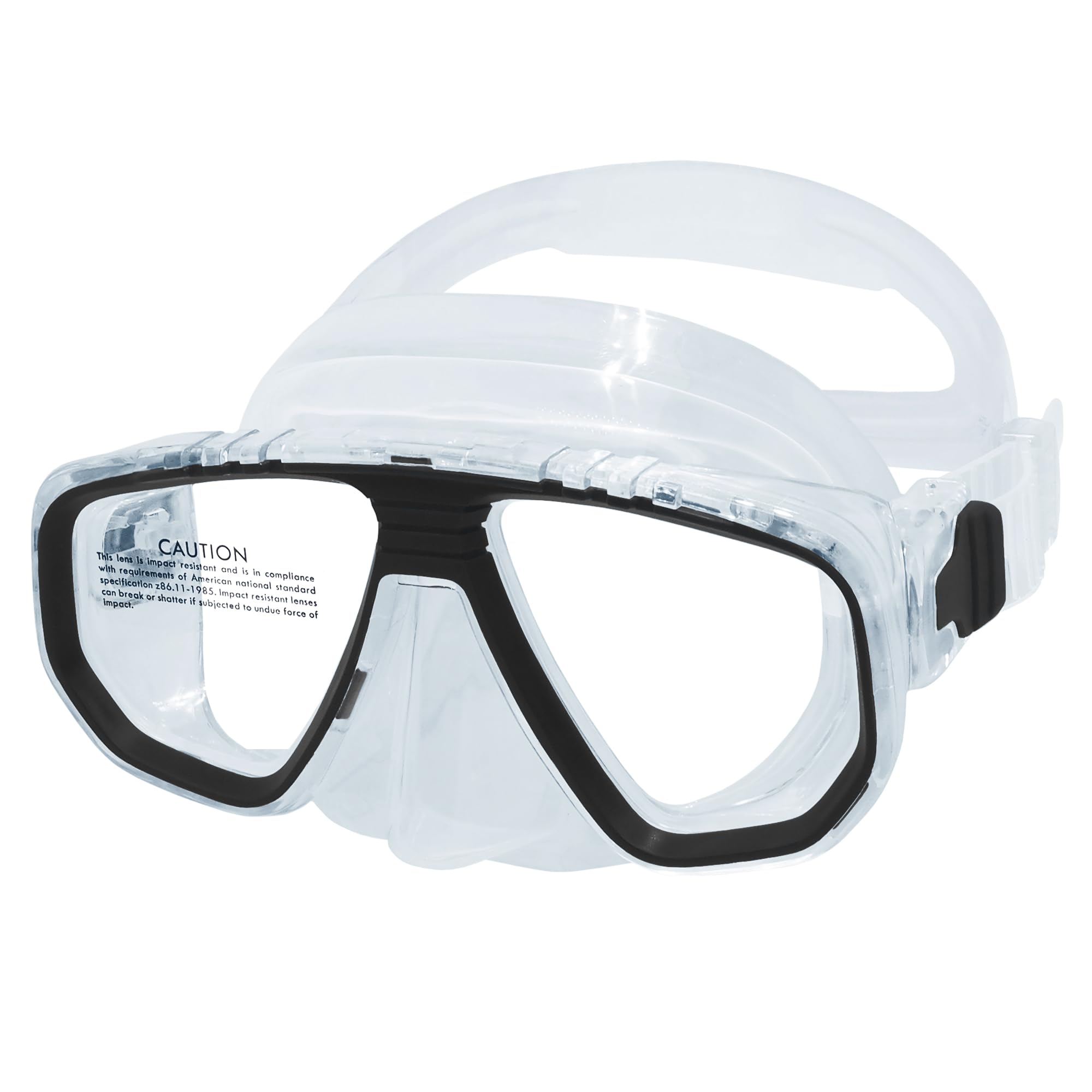 Amazon.com : SAEKODIVE Timeless Diving Mask - Anti-Fog Tempered Glass ...