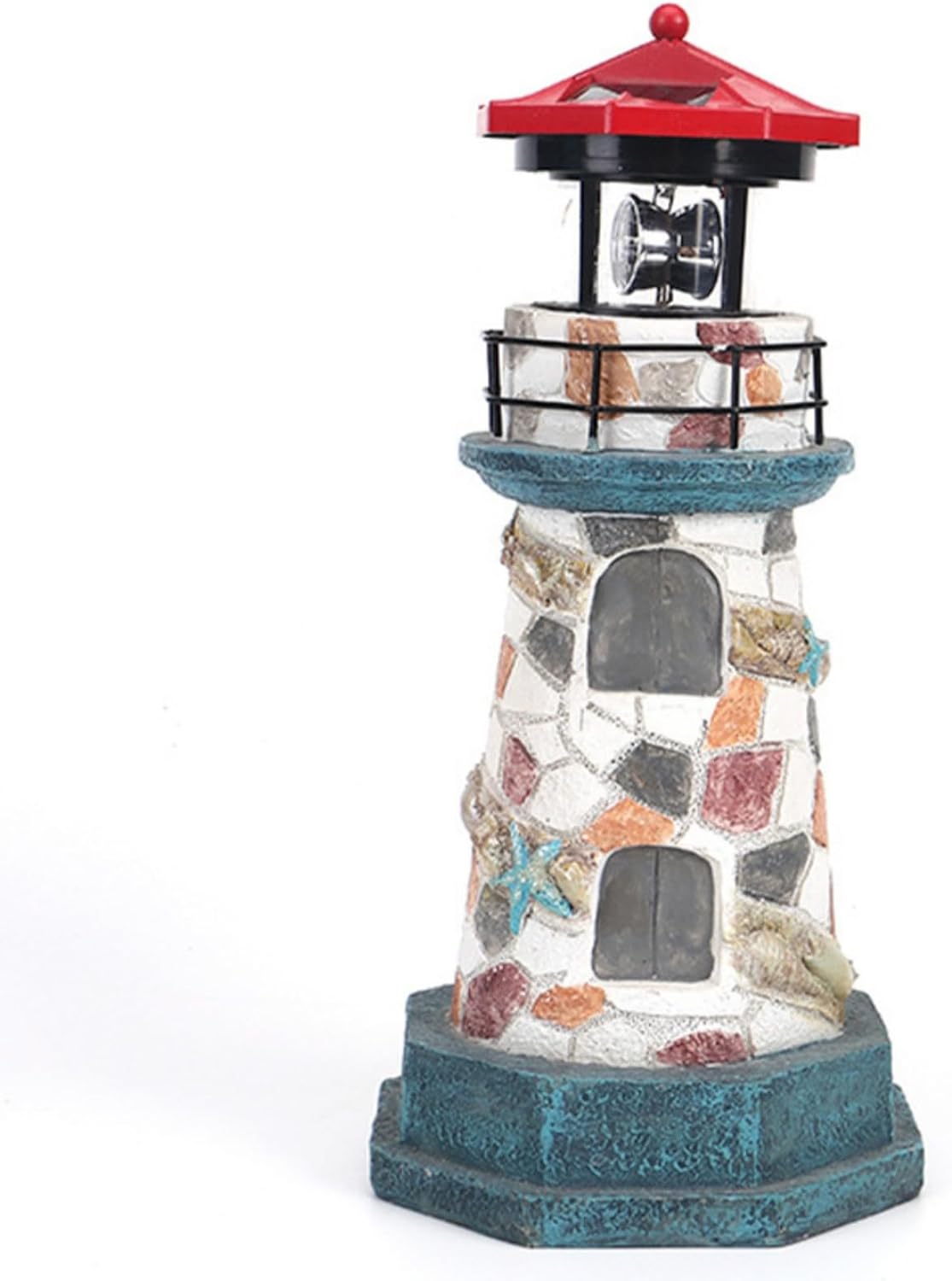 Amazon.com: MEILIMIMI Decor Ornament Garden Lighthouse Glowing ...