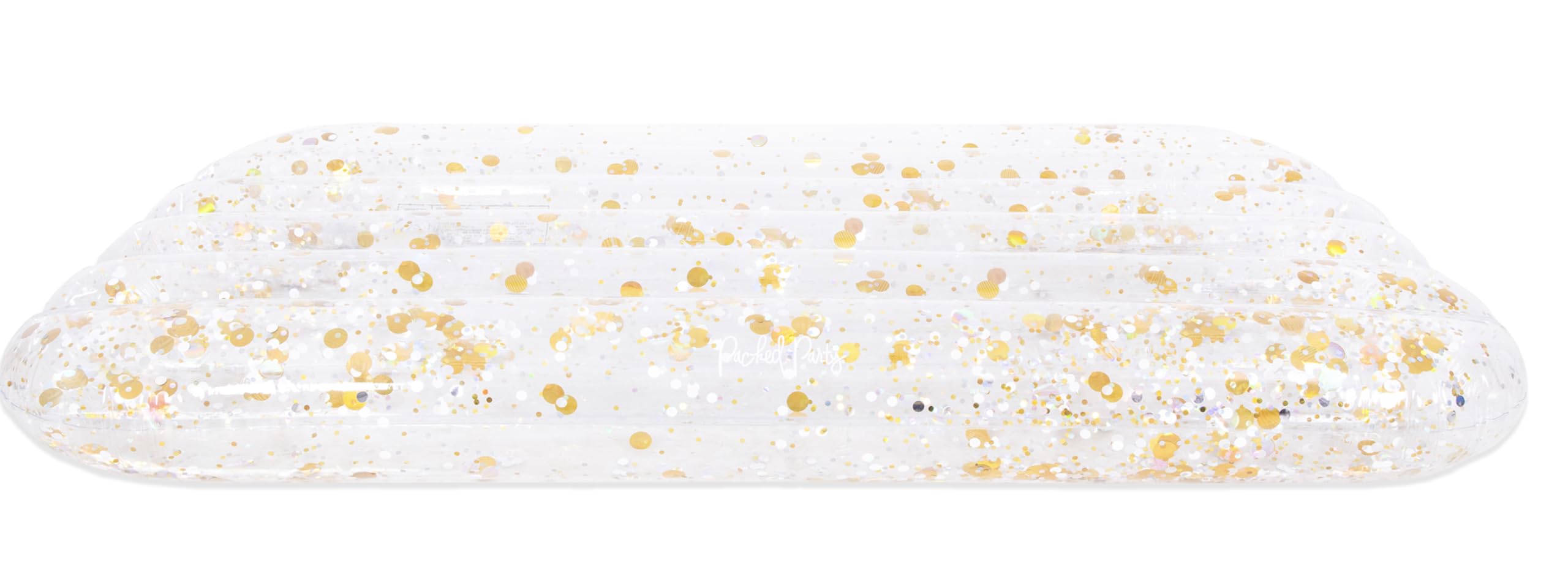 Packed Party Inflatable Confetti Pool Float, Cute Confetti Pool Lounger ...