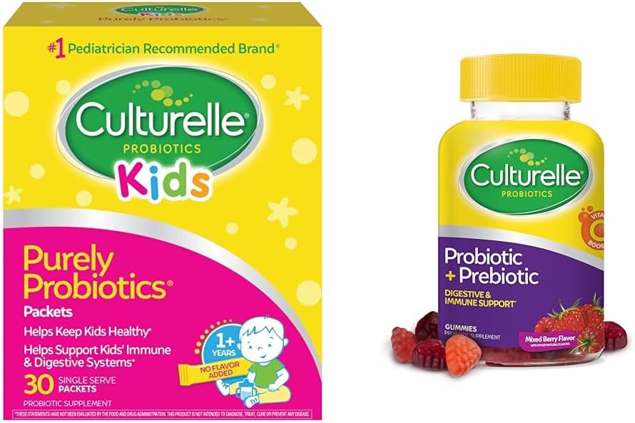 Amazon.com: Culturelle Kids Daily Probiotic Supplement & Daily ...