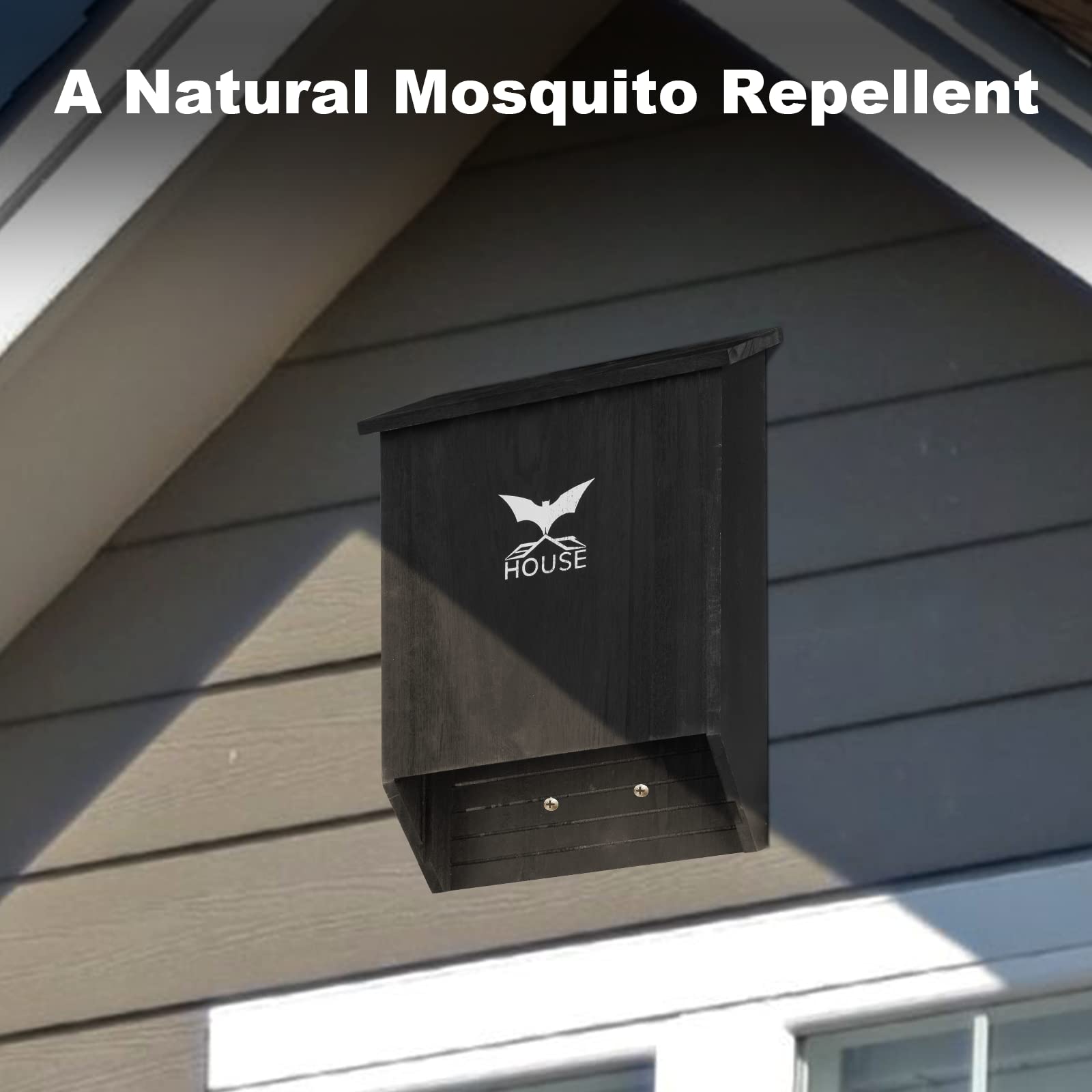 Snapklik.com : Bat Houses For Outdoors, 2 Chamber Big Bat Box For ...