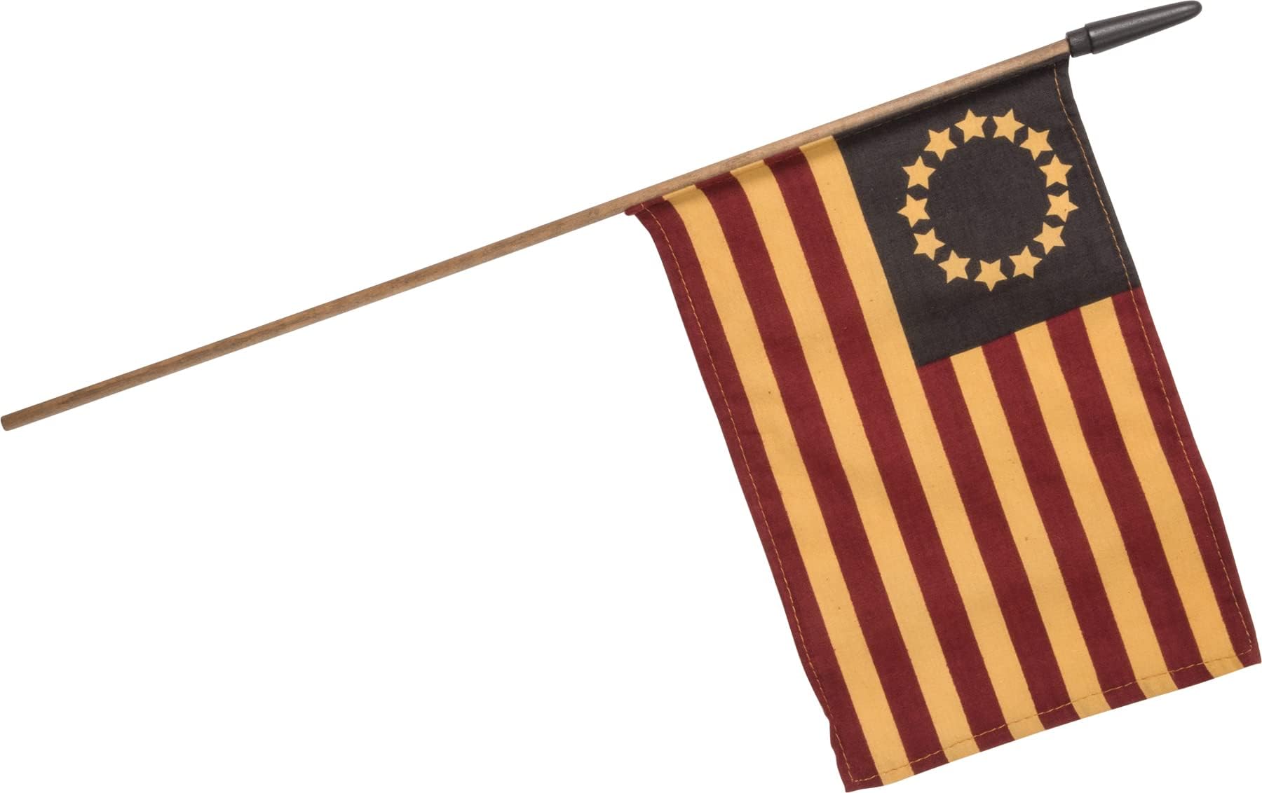 Amazon.com: Primitive American Flag, Small US Flags/Mini American Flag ...