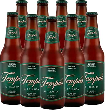 Cerveza Artesanal Tempus Clásica 24 Pack Botella 355 ml : Amazon.com.mx ...