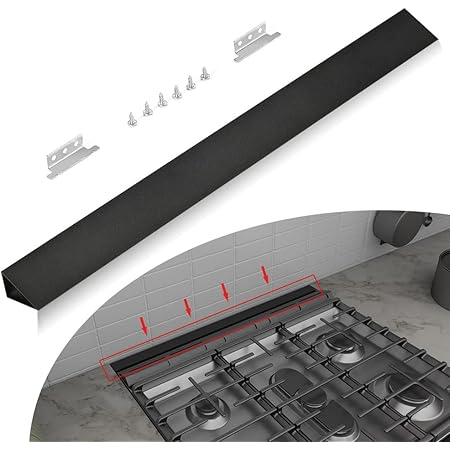 Amazon.com: Slide-in Range Rear Filler Kit Black, Universal Triangular ...
