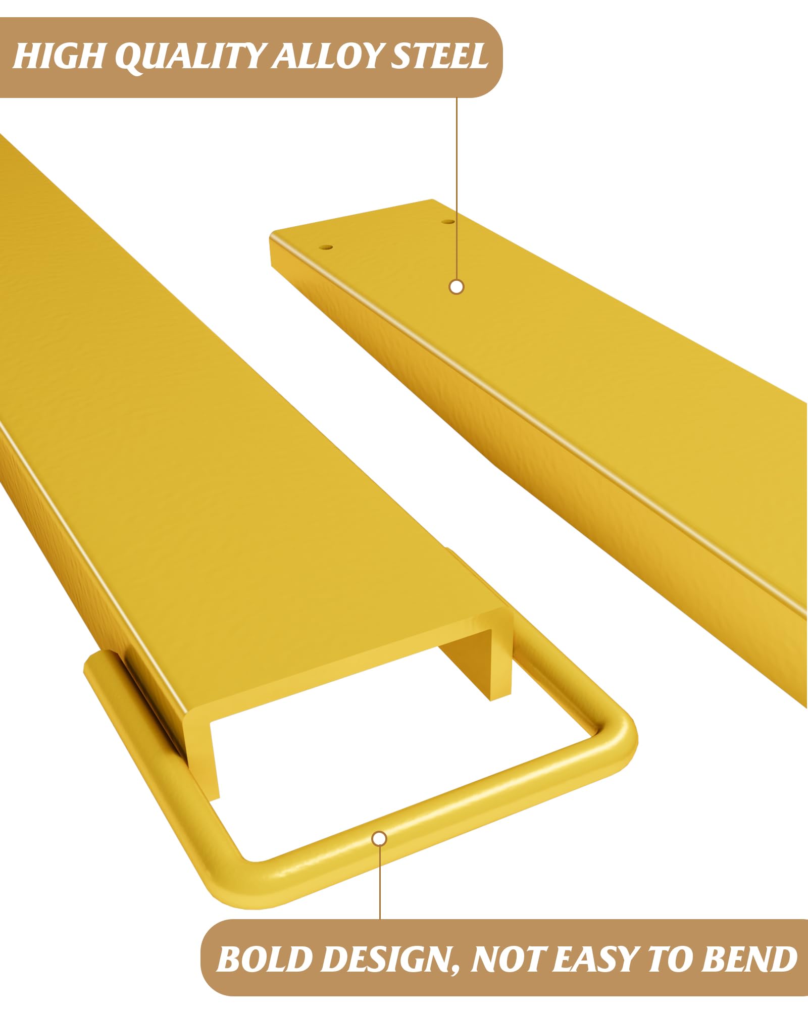 Snapklik.com : GARVEE Forklift Extensions, 72" Length 4.5" Width Fork ...