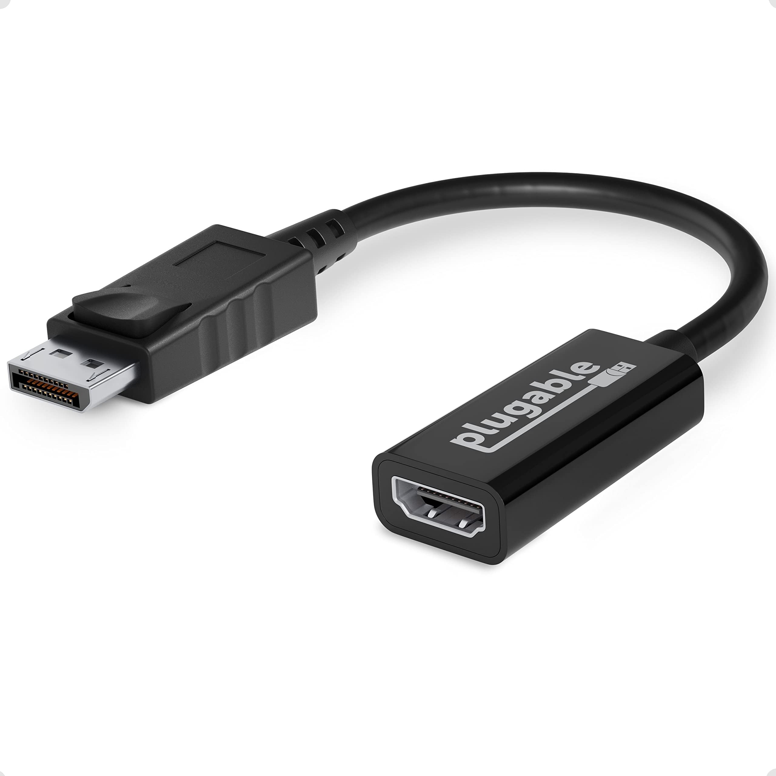 Amazon.com: Plugable Active DisplayPort to HDMI Adapter, Uni ...