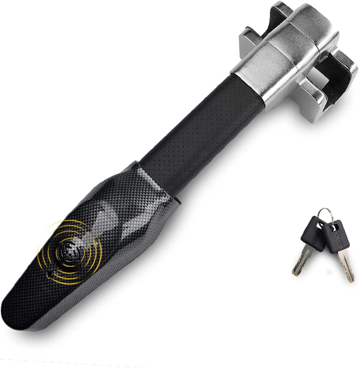 Amazon.com: Steering Wheel Lock with Alarm,Heavy Duty Anti-Theft Device ...