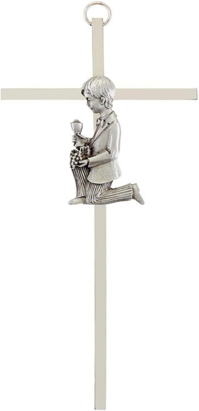 Amazon.com: Dicksons Praying Little Boy Blue Inlay 7 Inch Oak Wood ...
