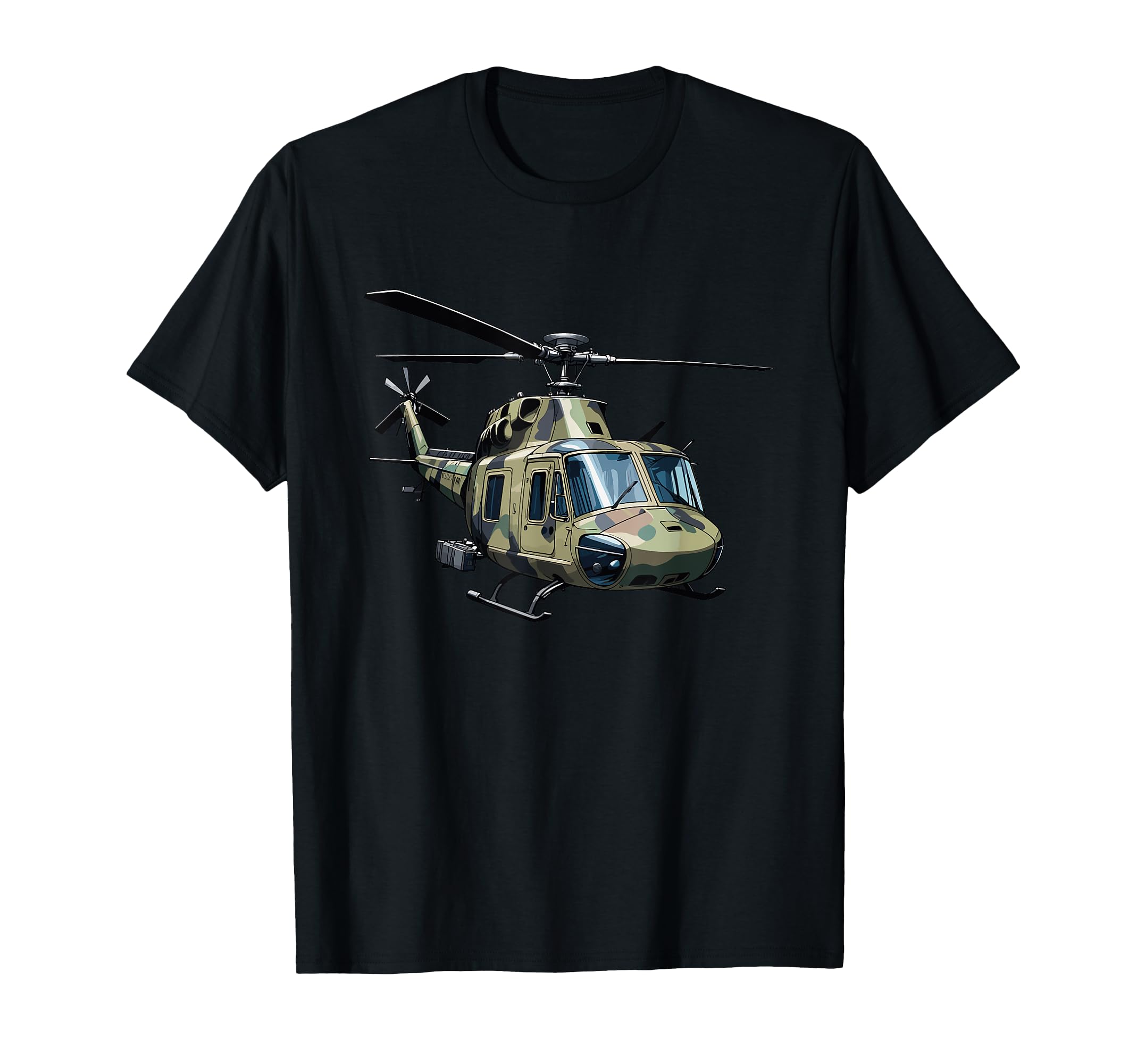 Amazon.com: UH-1 Huey Retro Helicopter Vintage Sunset Vietnam Chopper T ...