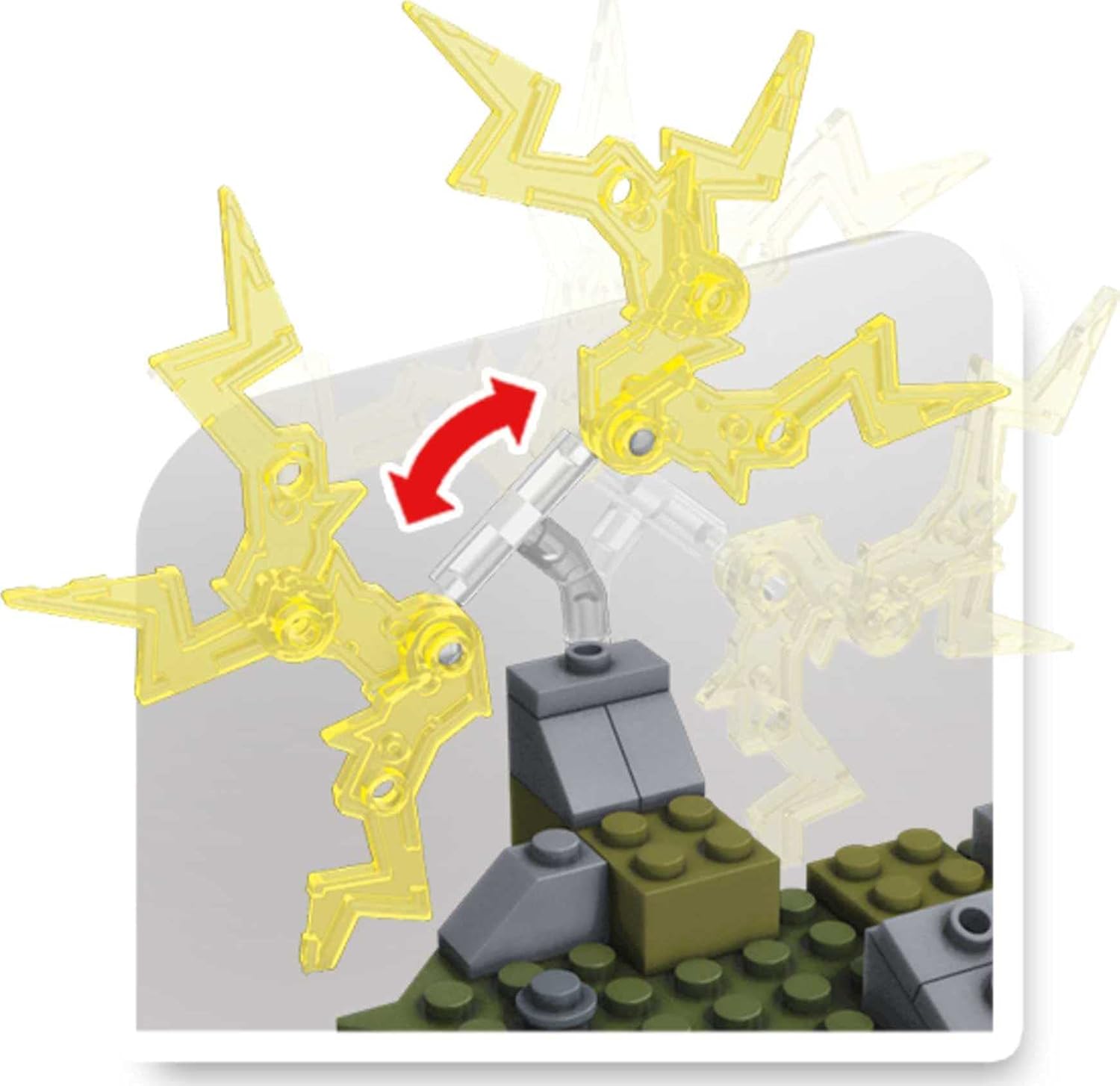 Mega Construx Pokemon Raichu Construction Set with Character Figures ...