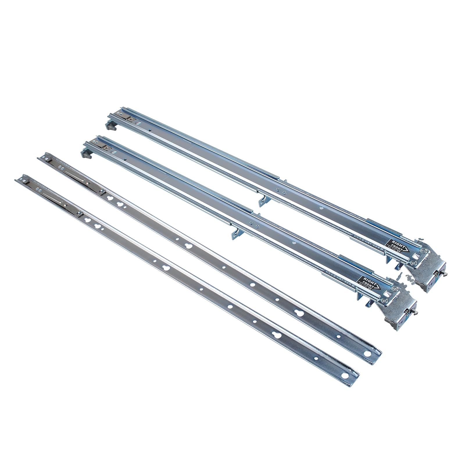 Amazon.com: 2U Static Rails Kit H872R 0H872R Compatible with Dell ...