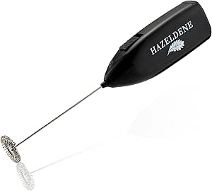Hazeldene Handheld Milk Whisk Frother -Portable Battery Operated Coffee ...