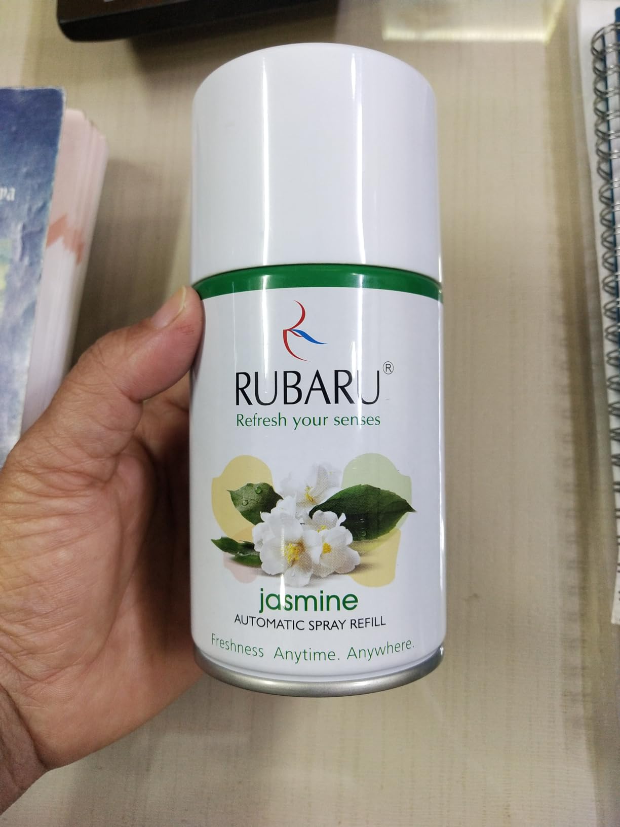 Rubaru Jasmine Aerosol Automatic Air Freshener Refill/air neutralizer ...