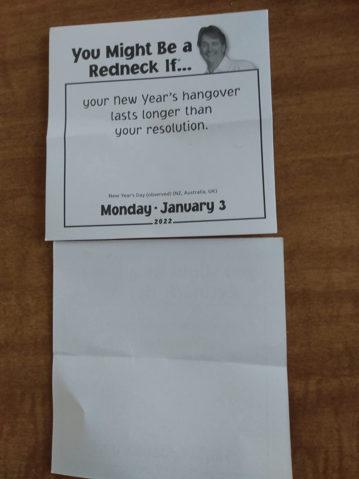 Amazon.com: 2022 Jeff Foxworthy You Might be a Redneck If 365 Page-A ...