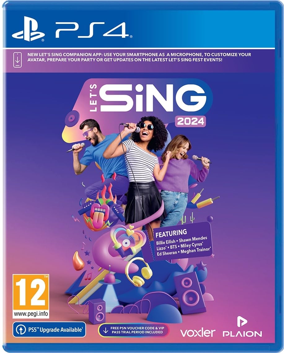 Let's Sing 2024 (Playstation 4) : Amazon.co.uk: PC & Video Games