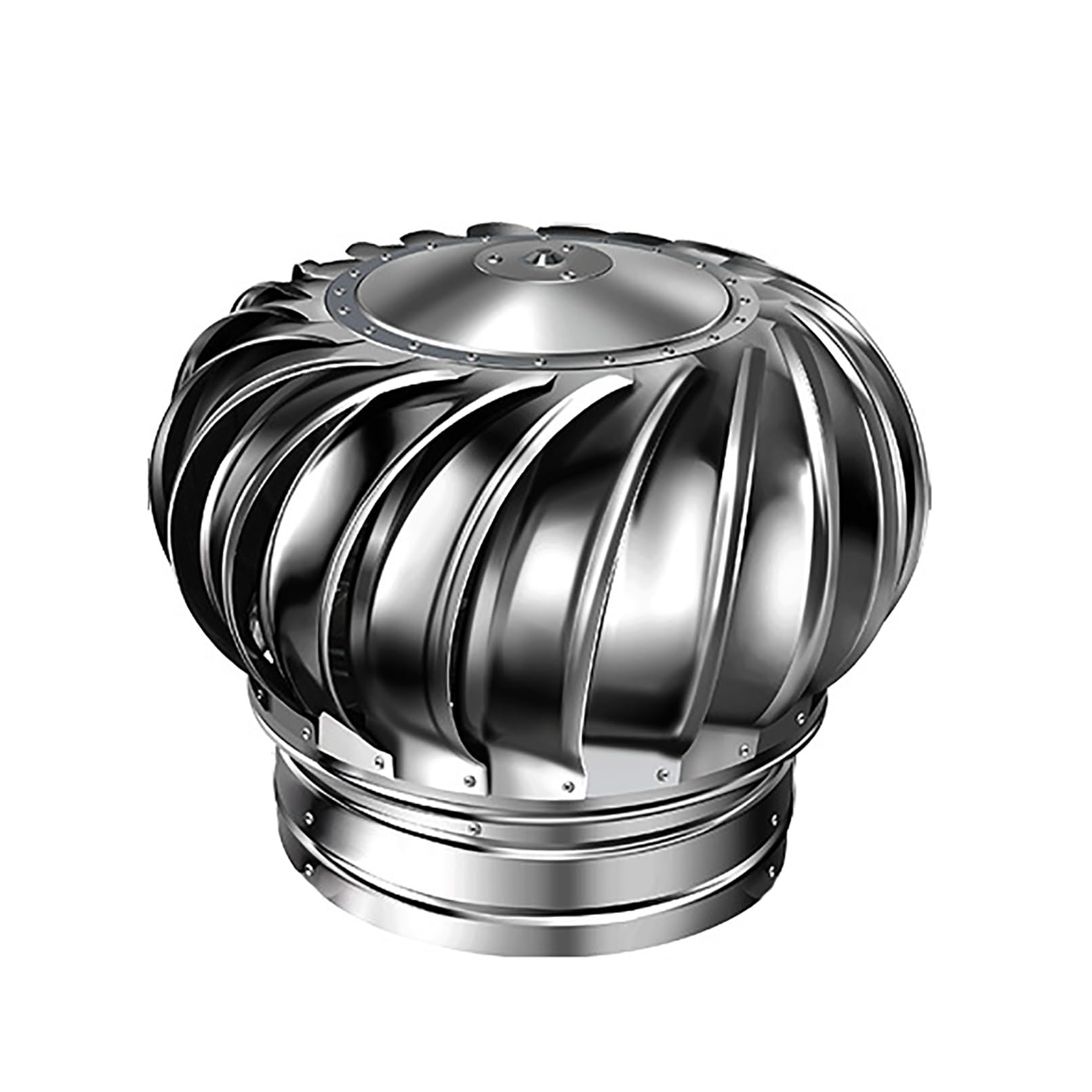 Amazon.com: SARKEY Stainless Steel 304 Non Power Roof Ventilator, Wind ...