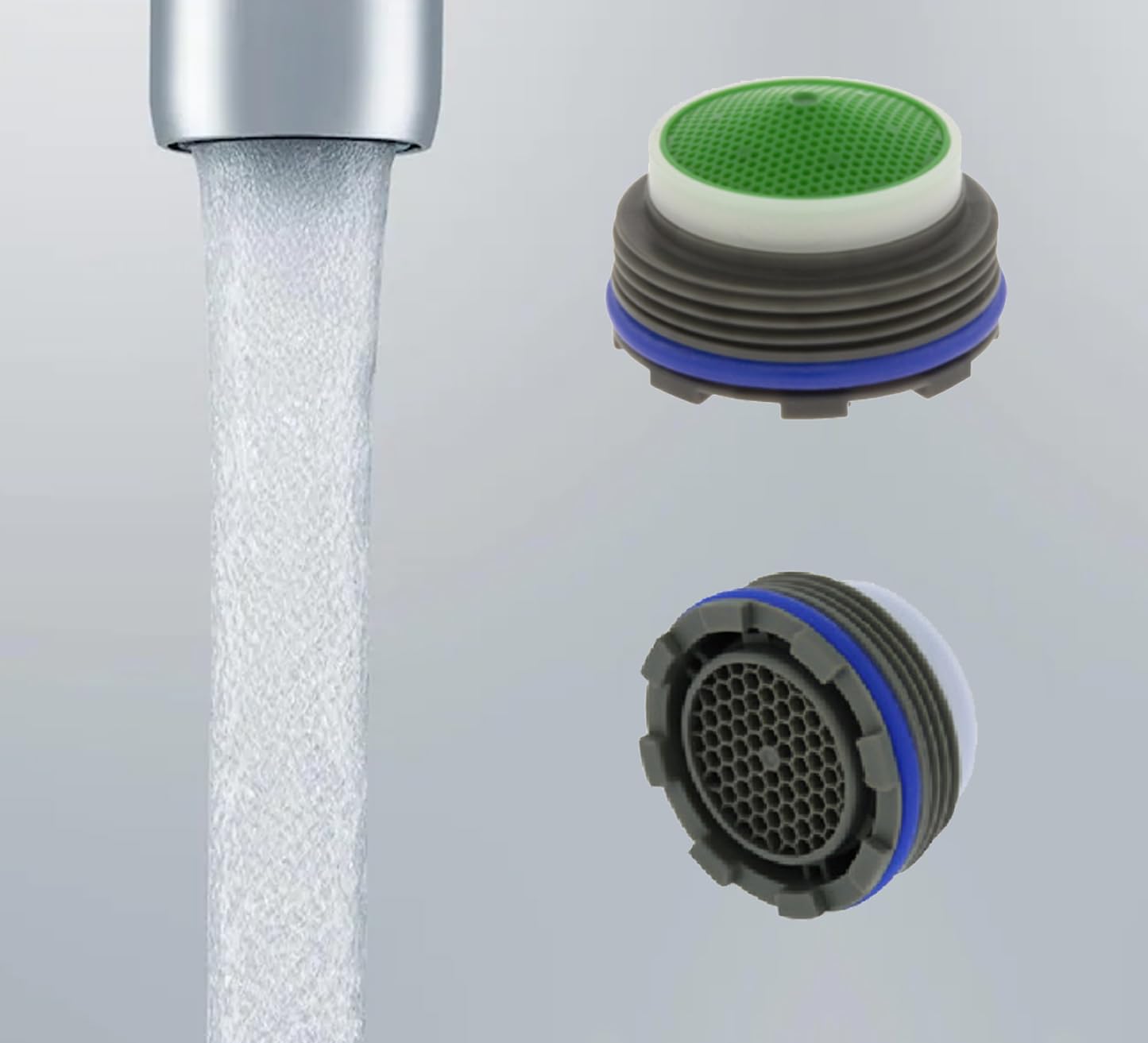 Common Parts Compatible Delta Faucet Kitchen Aerators Aerated Flow ...