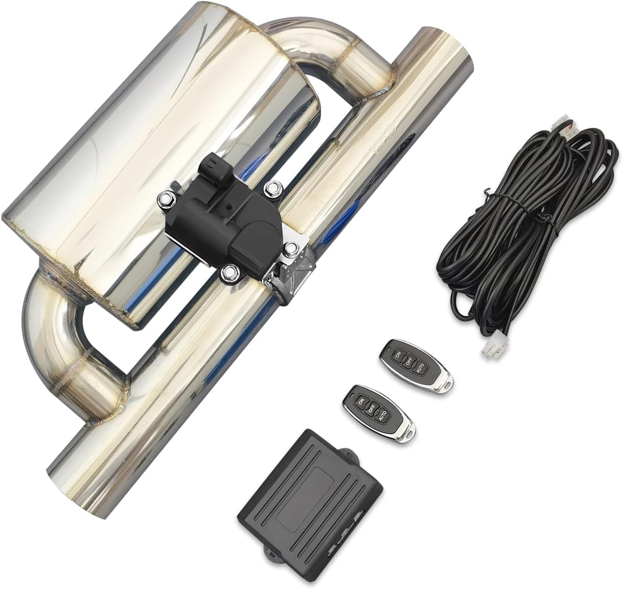 Amazon.com: Universal Valved Muffler Kit, Electronic Mufflers with ...