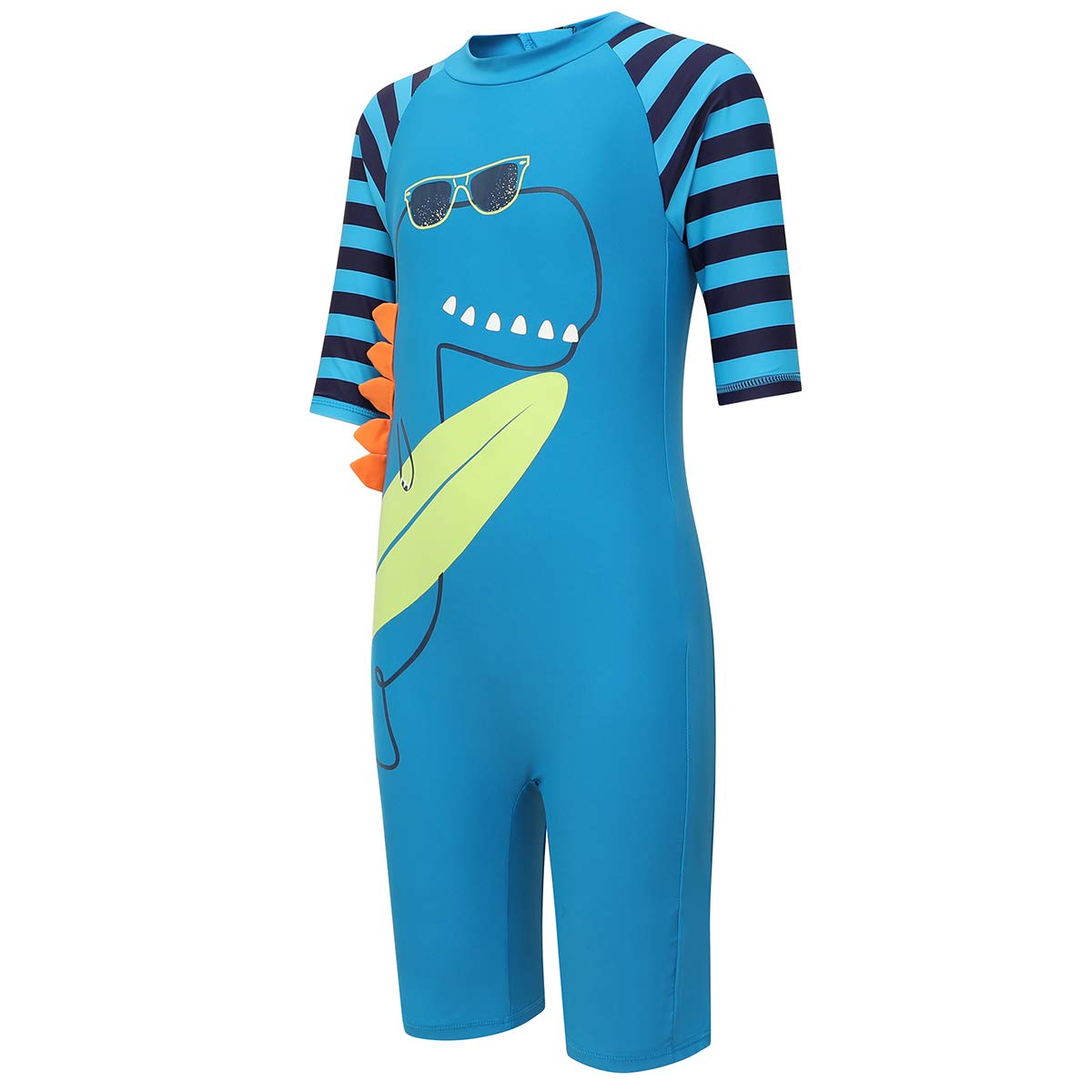 Snapklik.com : PHIBEE Boys One Piece Rash Guard Swimsuit Short Sleeve ...