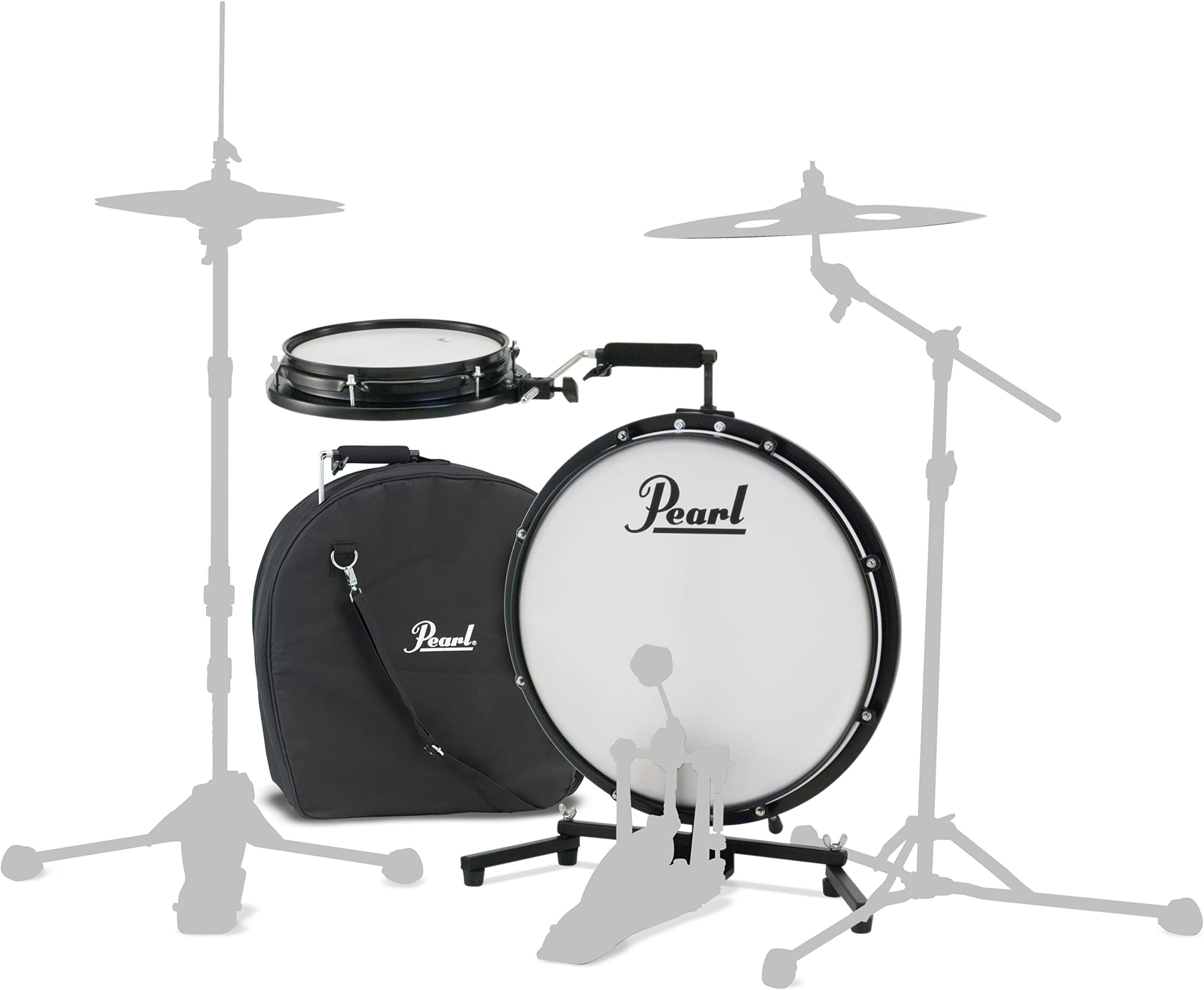 Amazon.co.jp: Pearl, PCTK - 1810BG, Drum Set, Compact, Traveler ...