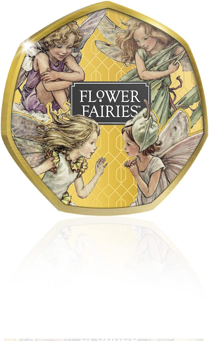 The Koin Club Collectable Flower Fairies 24 Carat Gold Plated Colour ...