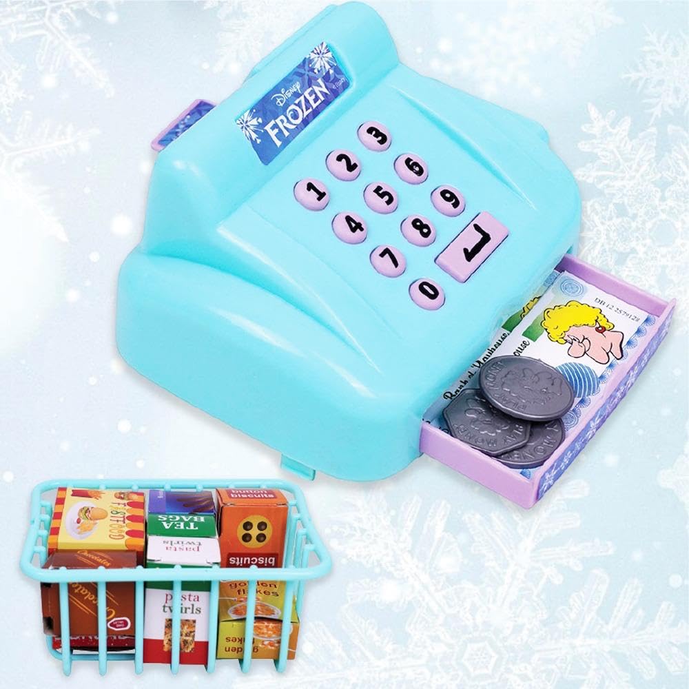 Buy ToyMagic Frozen Cash Register Playset for Kids – Educational ...