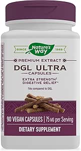 Amazon.com: Nature's Way DGL Ultra - Premium Licorice Root Extract ...