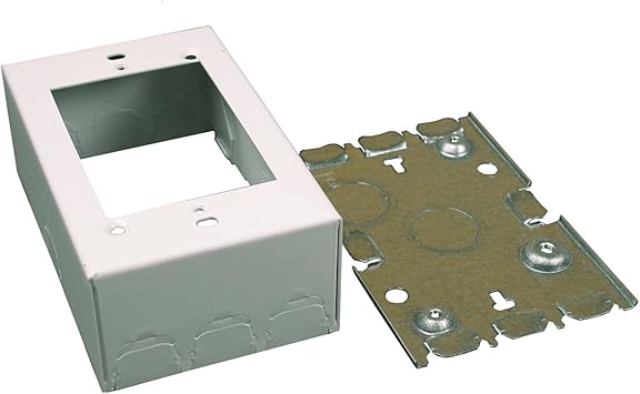 Amazon.com: Wiremold BW35 Legrand, Extra Deep Box, White : Electronics