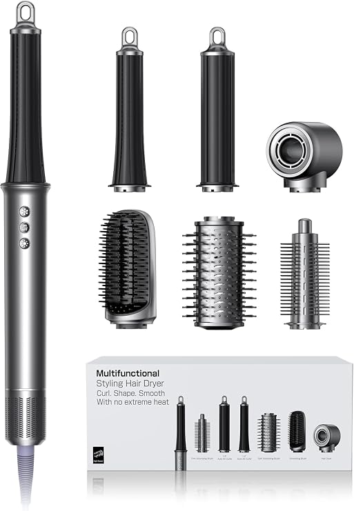 Amazon.com: All-in-One Air Styler - Auto Curl, Straighten, Volumize ...