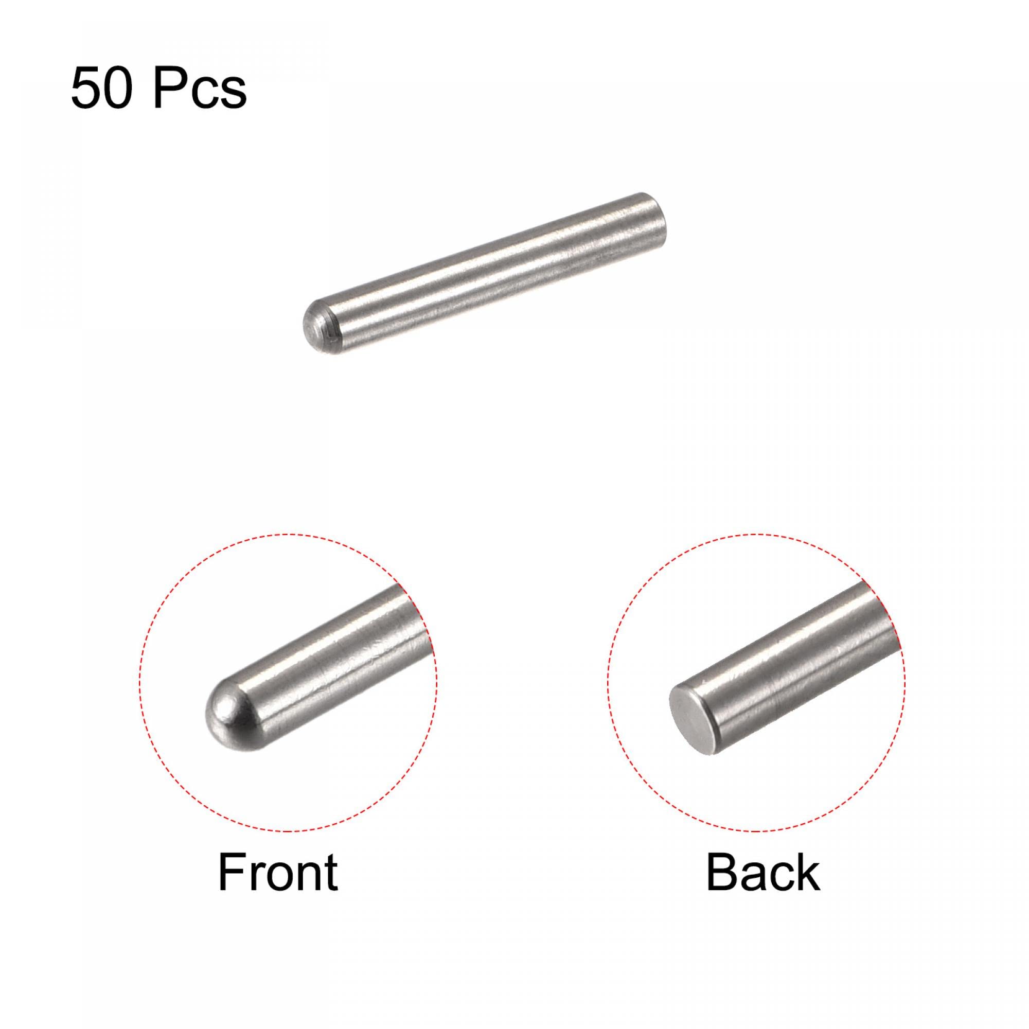 Shelf Support Pins Uxcell 3 X 10mm(Approx 1/8") Dowel Pin 304 Stainless ...