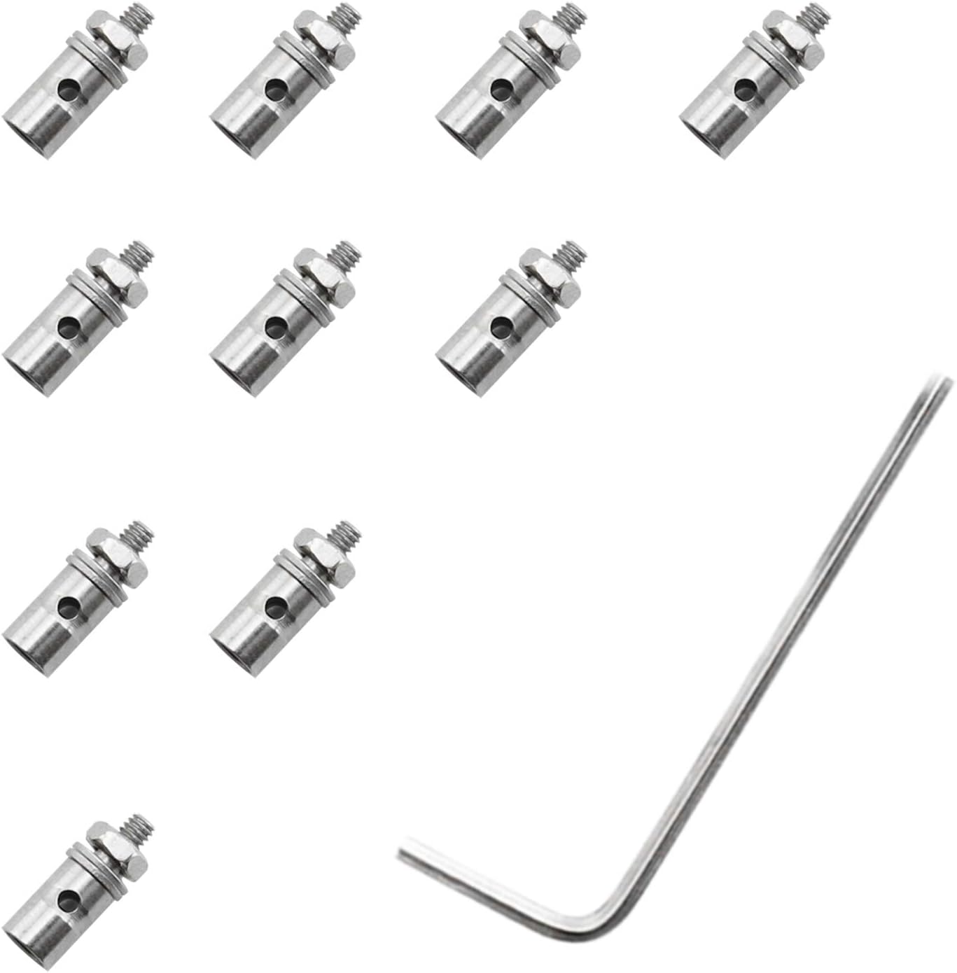Amazon.com: Maxmoral 10pcs 1.3mm Pushrod Linkage Stopper for RC ...