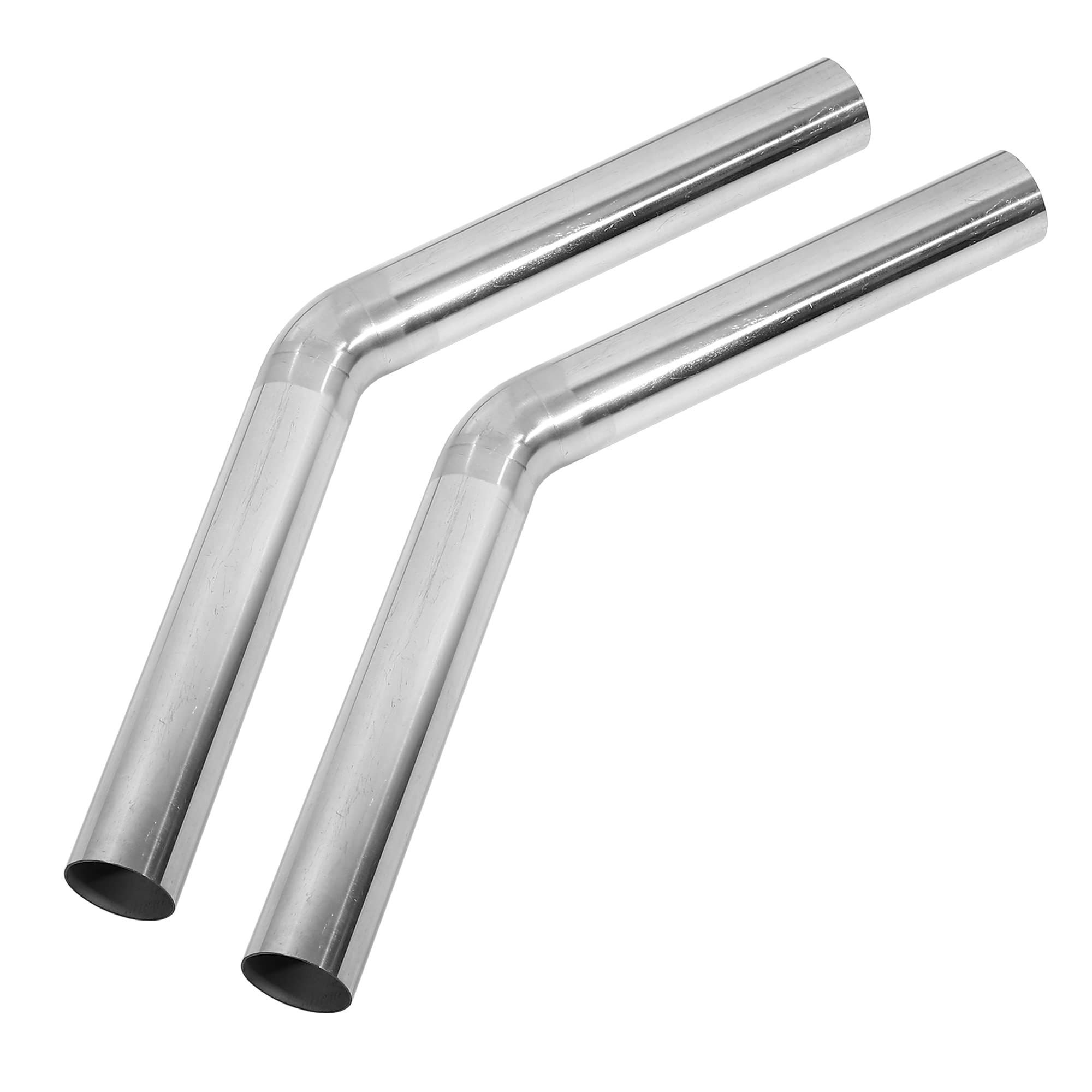 Amazon.com: X AUTOHAUX 2 Pcs 45 Degree Bend 2" OD Car DIY Custom ...