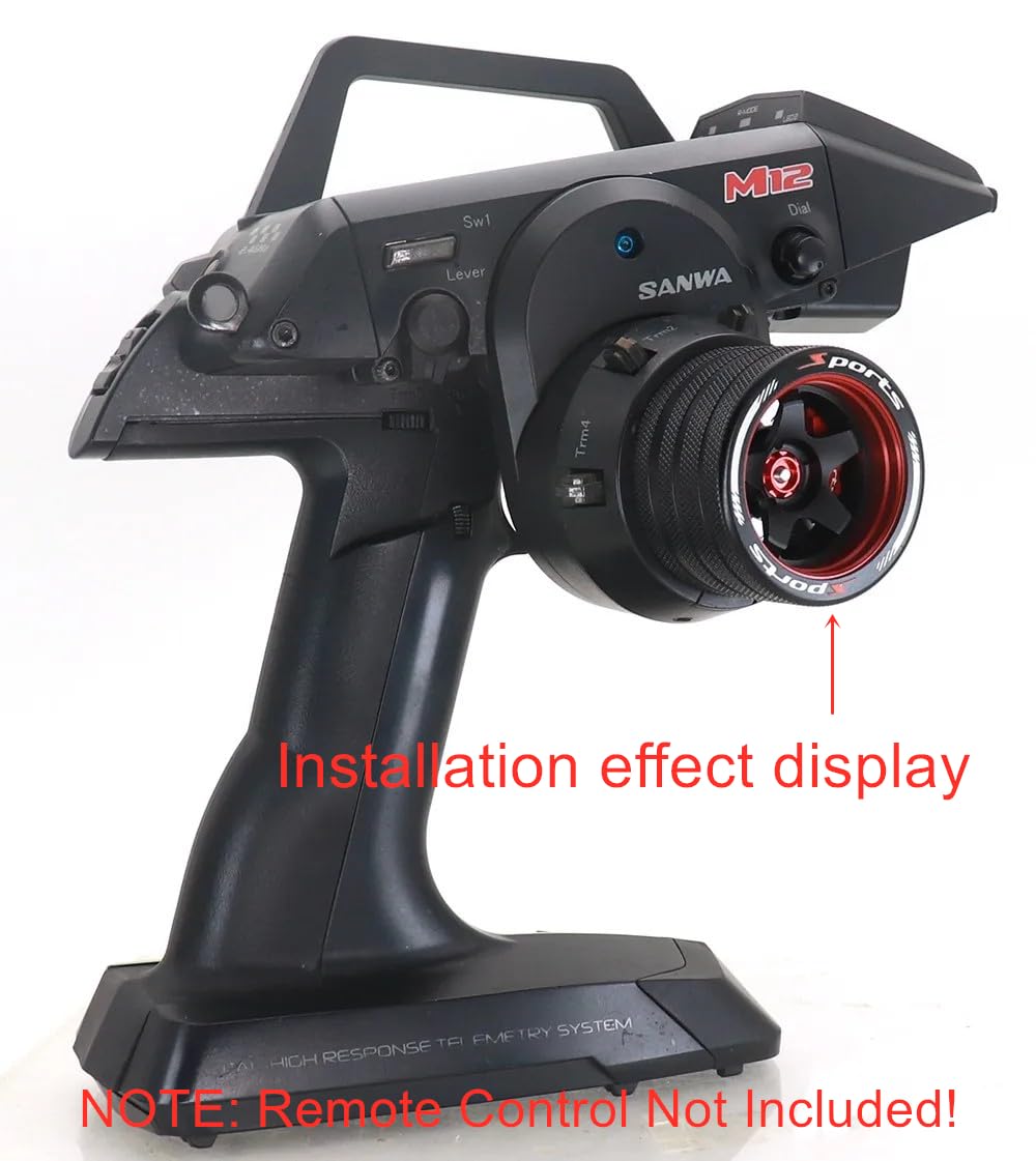 Futaba 10px RATIO RC Transmitter Aluminum Hand Wheel Split Design ...