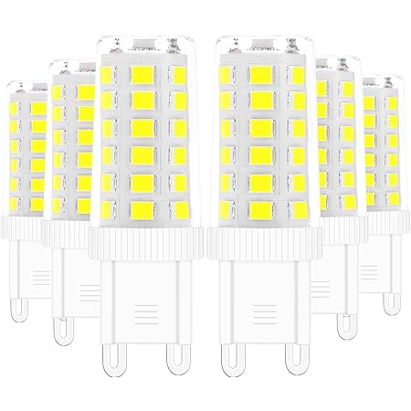 LEDYA Ampoules LED G9, 3W Equivalent 30W Halogène Lampe, Blanc Chaud ...