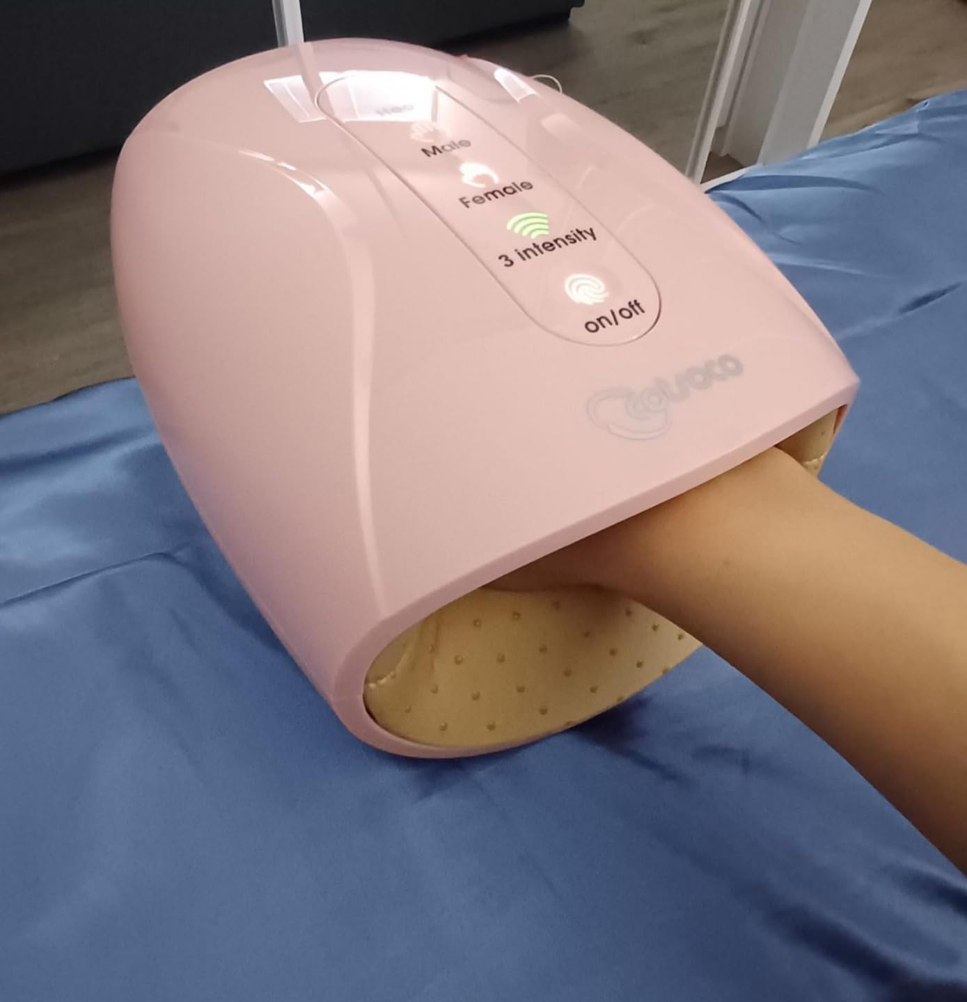 Electric Hand Massager with Heat,Cordless Hand Massager Machine with 3 ...