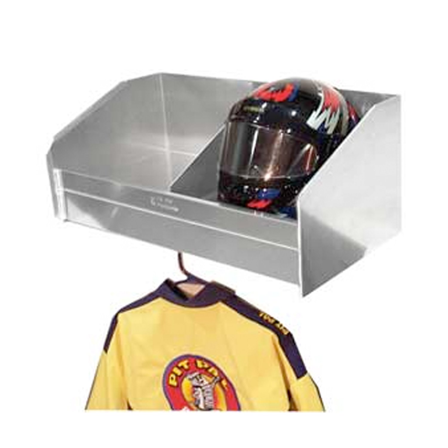 Amazon.com: Pit Pal Products 331 28.25" x 15" x 12" 2-Bay Helmet Shelf ...