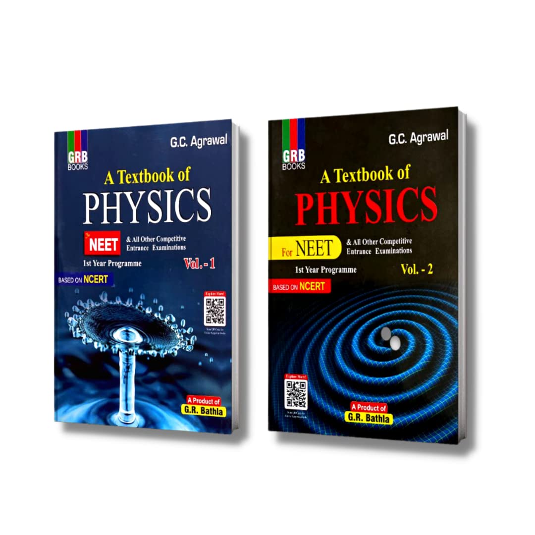 Buy A Textbook Of Physics (1st Year Programme - Vol. 1 & Vol. 2 ) For ...