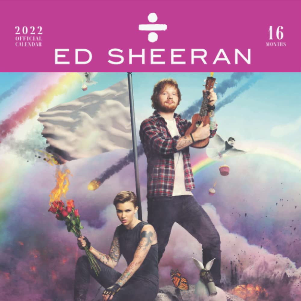 Buy Ed Sheeran 2022-2023: Ed Sheeran 16-Month /Planner for Alls Ed ...