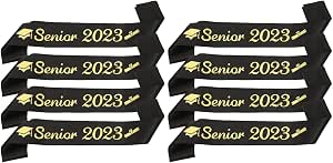 Amazon.com: LUOZZY 8 Pcs Graduation Ceremony Sashes Senior 2023 ...