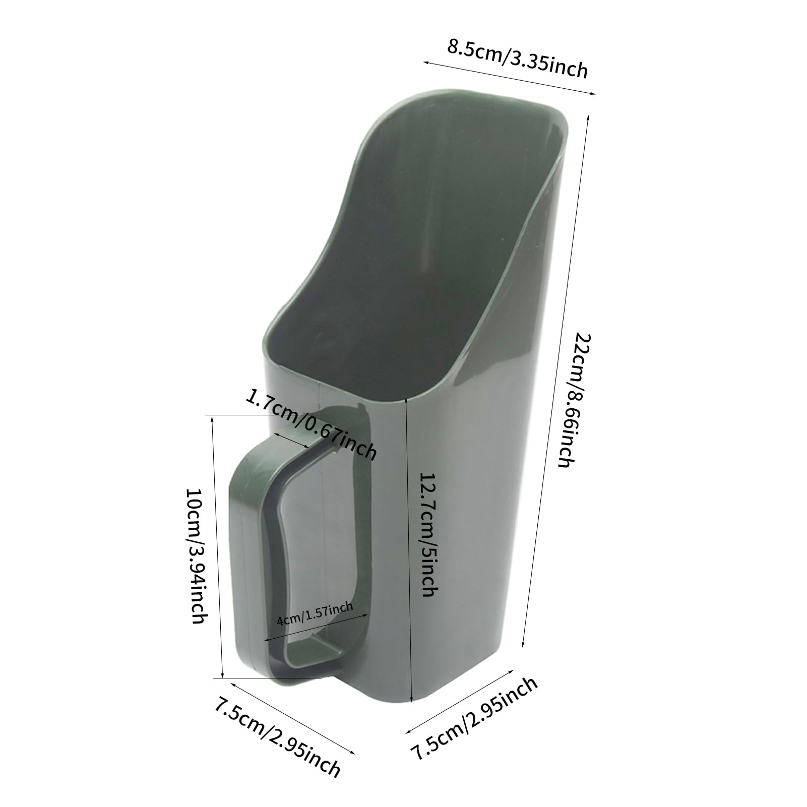 Snapklik.com : Garden Shovel, Handy Garden Scoop, Plastic Scoop Multi ...