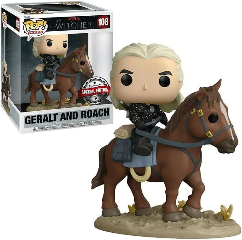 Amazon.com: Funko Pop! Games: The Witcher 3: Wild Hunt - Geralt Glow in ...