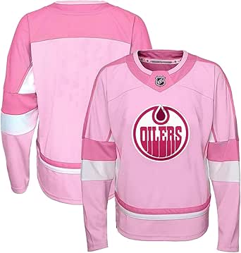 Amazon.com: Outerstuff NHL Girls Kids Youth 4-16 Pink Primary Logo ...