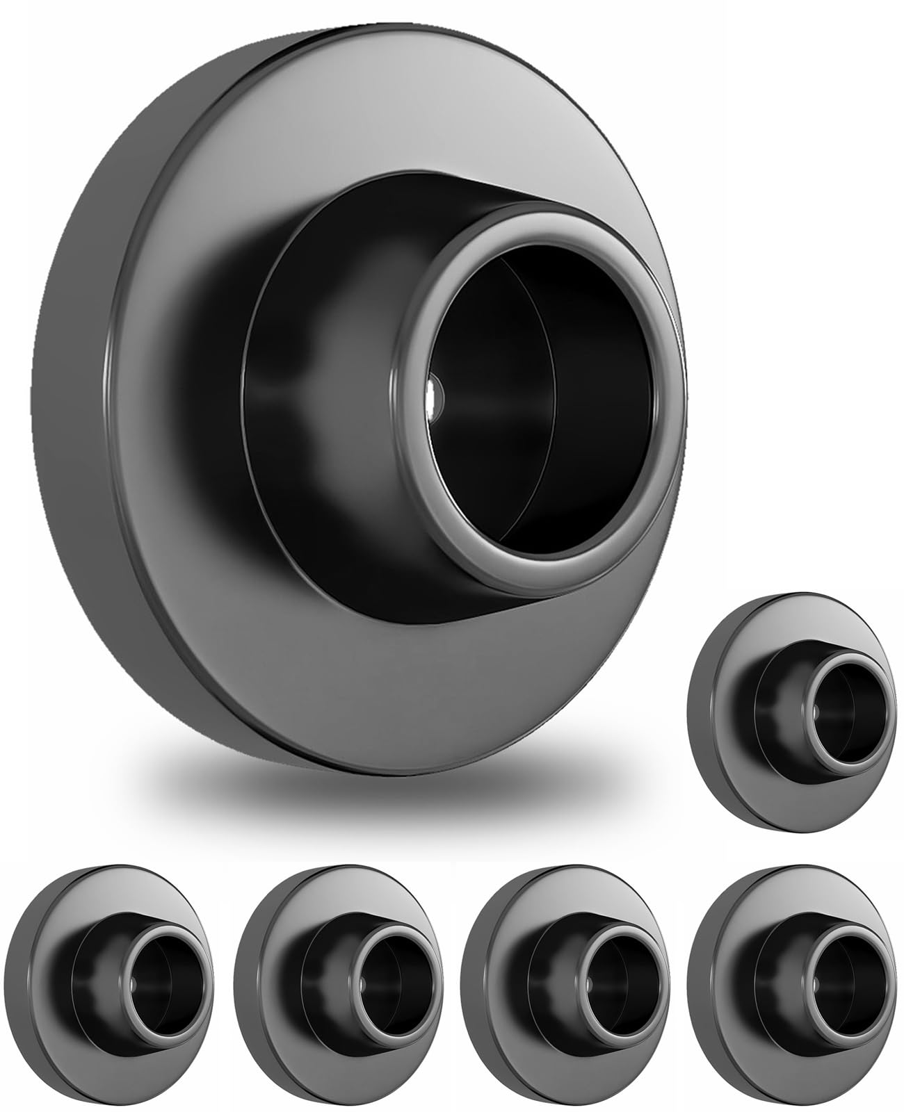 Amazon.com: Door Stops for Wall Protector, Door Knob Wall Shield, Black ...