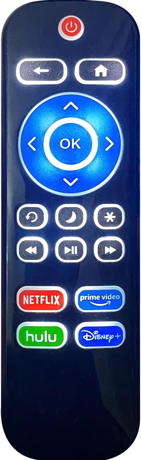 Amazon.com: Roku Voice Remote Pro (2nd Ed.) | Rechargeable TV Remote ...