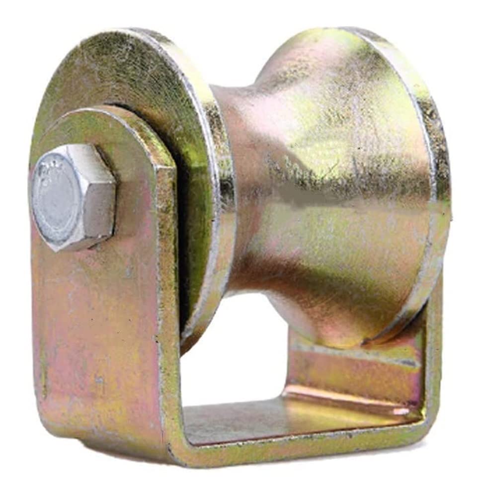 Buy LumeCube Plate Casters U Groove Gate Wheel,Rigid Track Caster,Heavy ...