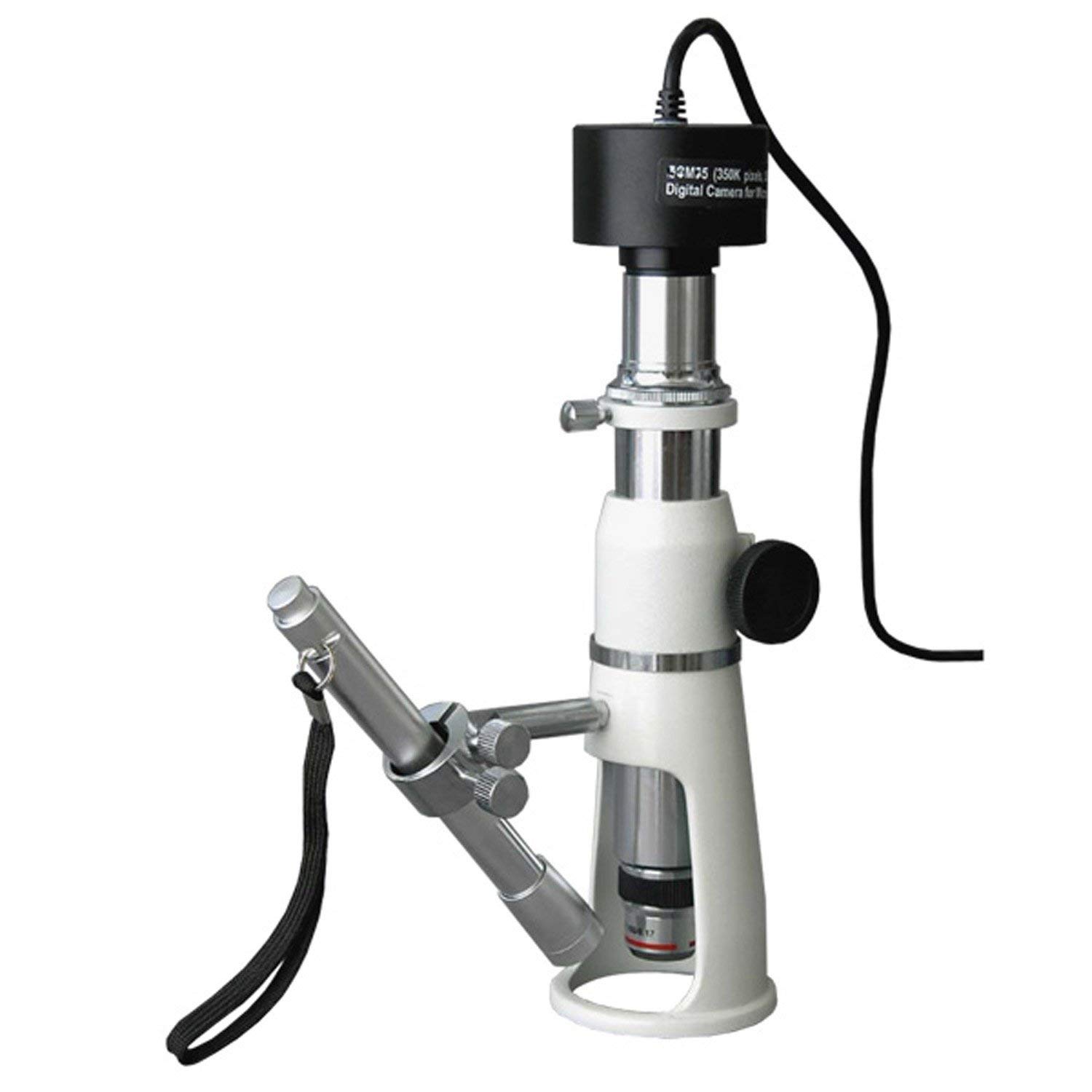 Amazon.com: AmScope H250-M Digital Handheld Stand Measuring Microscope ...