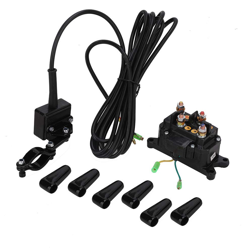 Winch Solenoid 12v 12V Solenoid Relay Contactor And Winch Rocker Thumb ...
